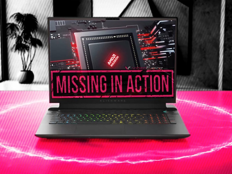 Производители ноутбуков игнорируют мобильные видеокарты AMD Radeon RX ...