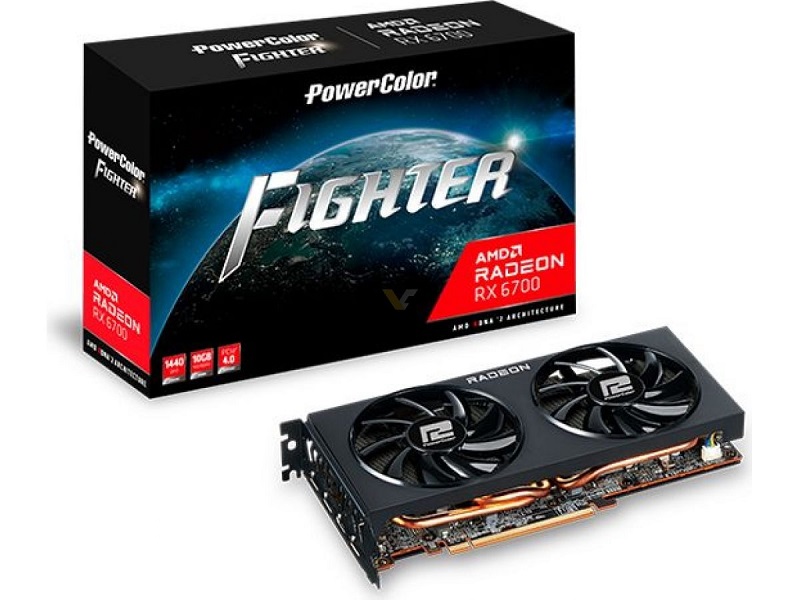PowerColor выпустила видеокарту Radeon RX 6700 Fighter — i2HARD