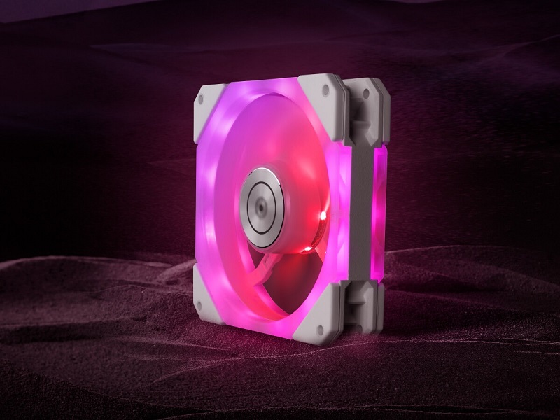 Вентилятор EKWB Quantum Impulse 120 D-RGB теперь доступен в белом ...