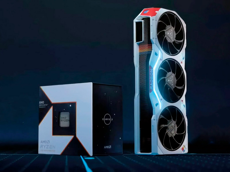 AMD представила Radeon RX 7900 XTX и Ryzen 7 7800X3D Starfield Limited ...