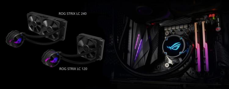 ASUS выпустила ROG Strix LC - линейку водяного охлаждения для ...