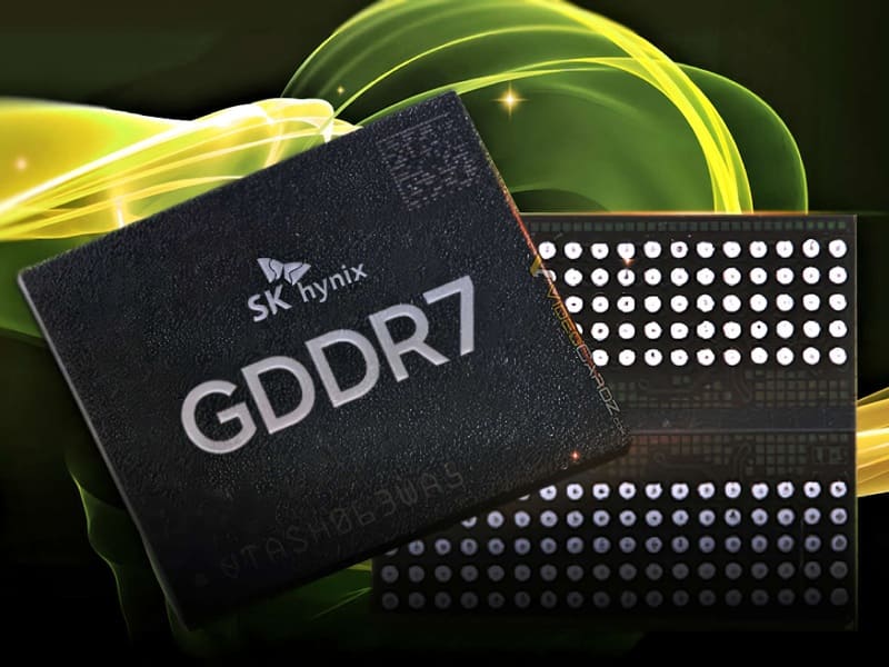 NVIDIA начала оснащать GeForce RTX 5000 памятью GDDR7 от SK hynix — i2HARD