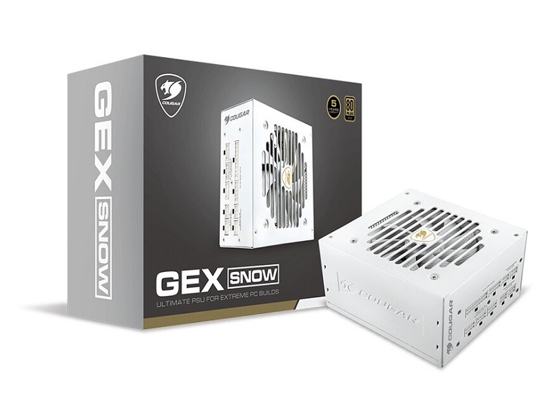 Cougar представила серию модульных блоков питания GEX Snow — i2HARD