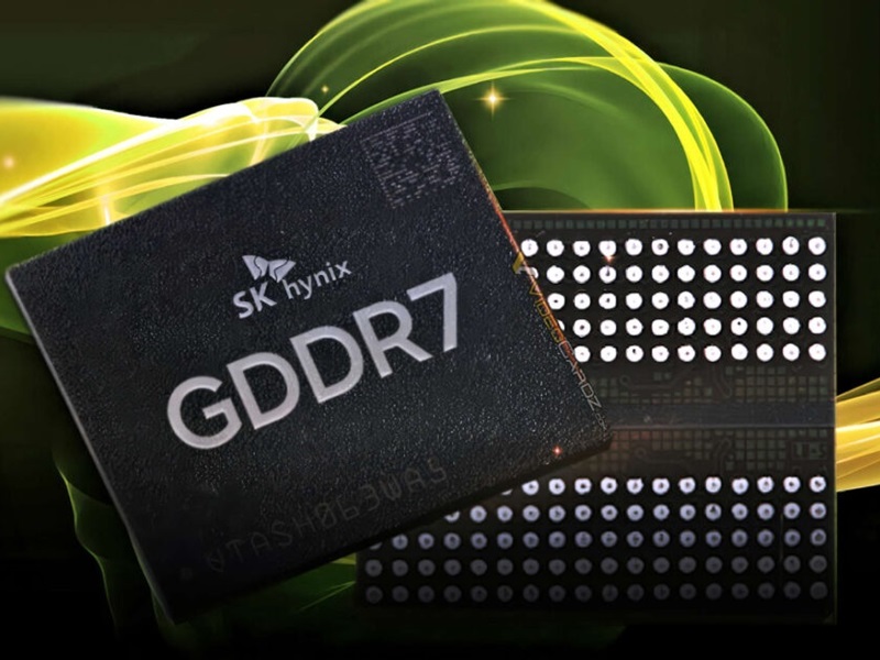 SK hynix начнет массовое производство GDDR7 не ранее первого квартала ...
