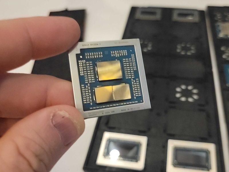 Рассматриваем кристаллы AMD Fire Range, Strix Halo, Krackan Point и ...