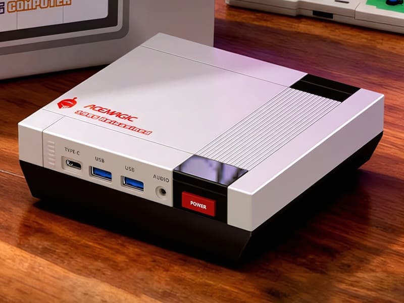 Мини-ПК ACEMAGIC Retro X3 в стиле консоли NES доступен для ...