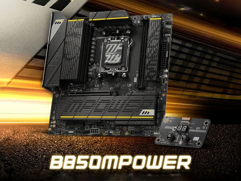 MSI открыла предварительные заказы платы для оверклокеров B850MPOWER — i2HARD