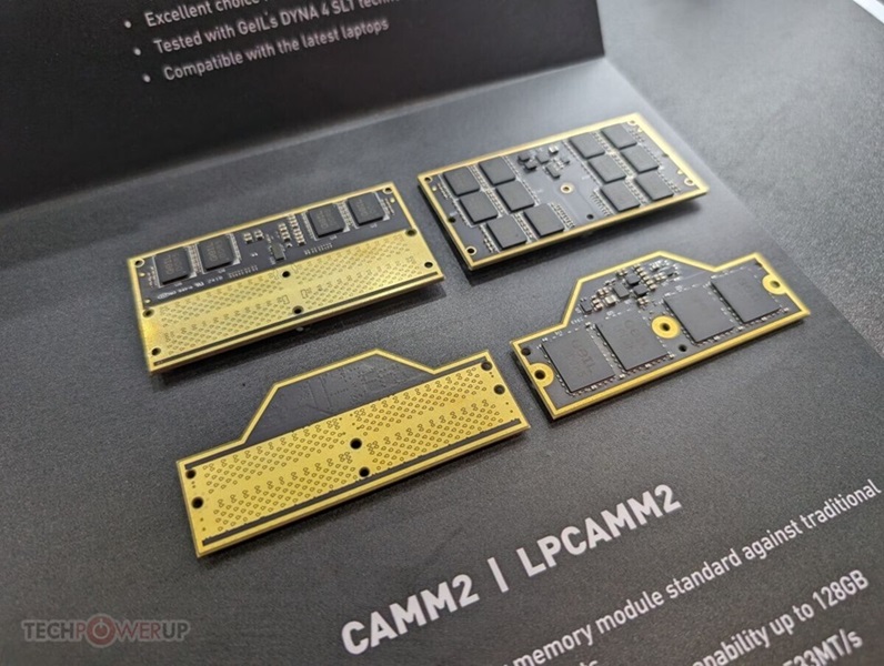 GeIL показала модули памяти CAMM2 и LPCAMM2 для настольных и мобильных ПК — i2HARD