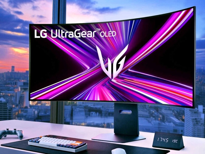 LG UltraGear GX9 45GX990A стал первым в мире монитором с гнущимся OLED ...