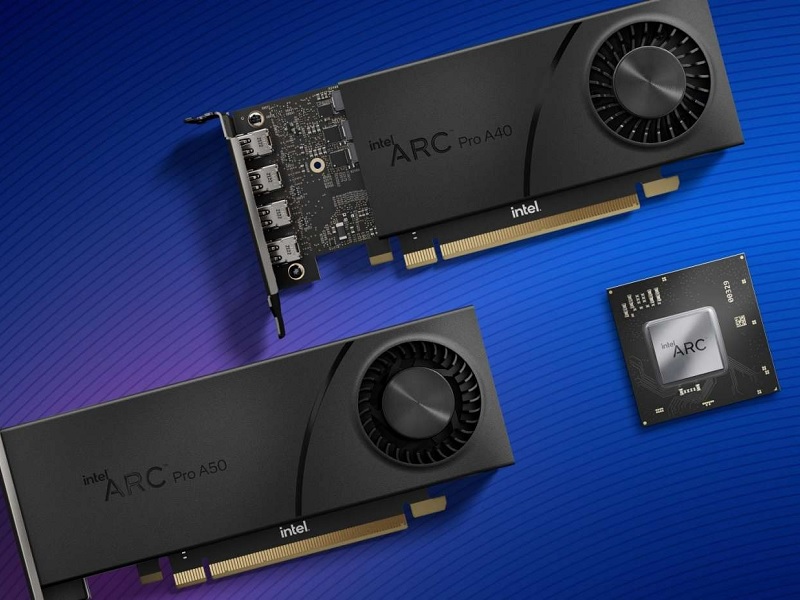 Intel представила профессиональные видеокарты Arc Pro — i2HARD