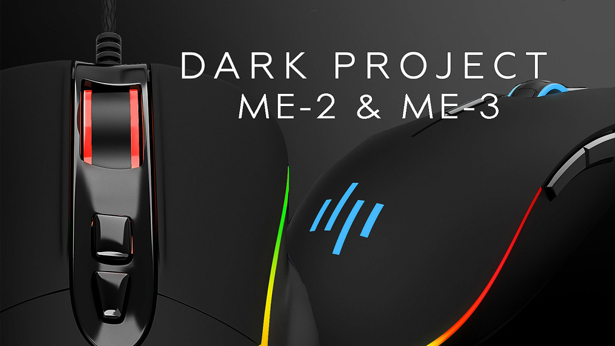 Обзор и тест игровых мышей Dark Project ME-2 и ME-3 — i2HARD