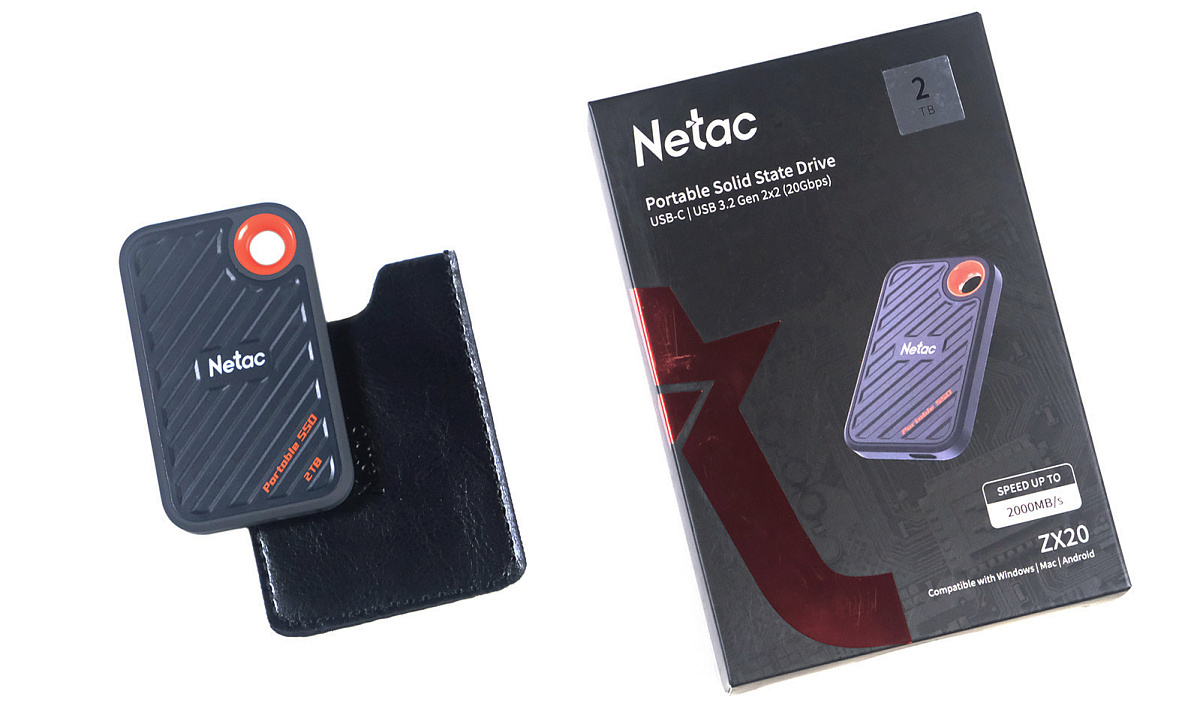 Обзор внешнего SSD-накопителя Netac ZX20 2 ТБ — i2HARD
