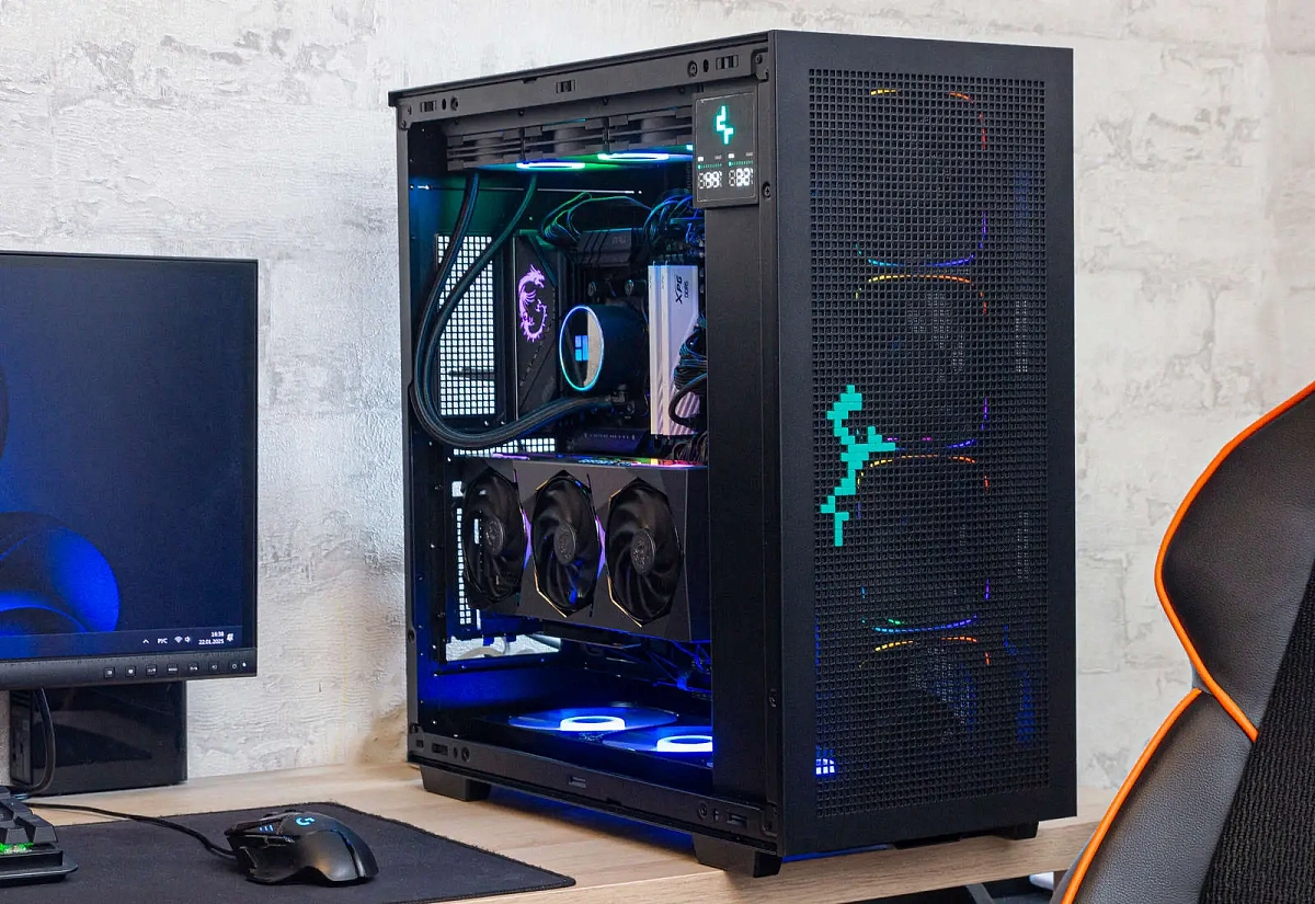Обзор и тестирование корпуса DEEPCOOL MORPHEUS — i2HARD
