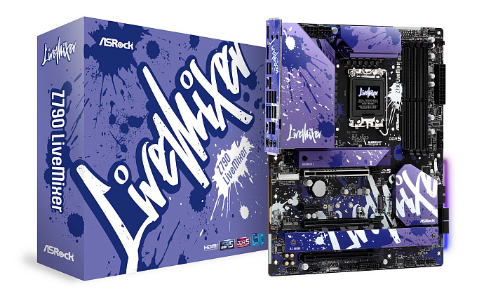 ASRock представила материнские платы AMD B650 и Intel Z790 LiveMixer — i2HARD