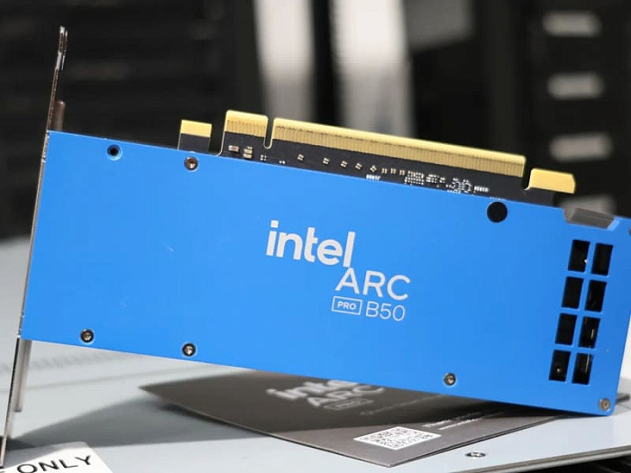 Intel Arc Pro B50 удерживает лидерство по продажам среди видеокарт для рабочих станций — i2HARD
